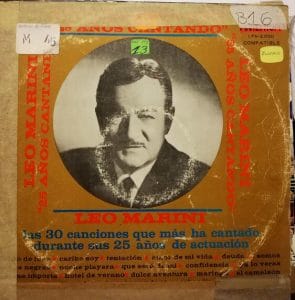 Disco de Vinilo LP Leo Marini - 25 Años De Leo Marini Cantando | El ...