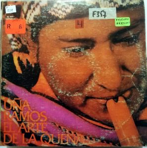 Disco de Vinilo LP Uña Ramos - El Arte De La Quena | El Surco Ecuador