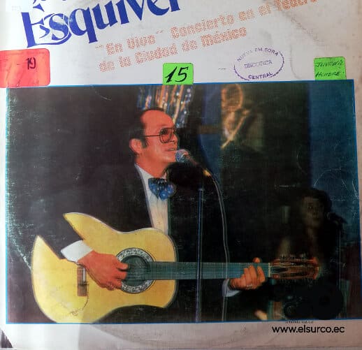 Disco de Vinilo de Sergio Esquivel - Sergio Esquivel En Vivo Concierto ...