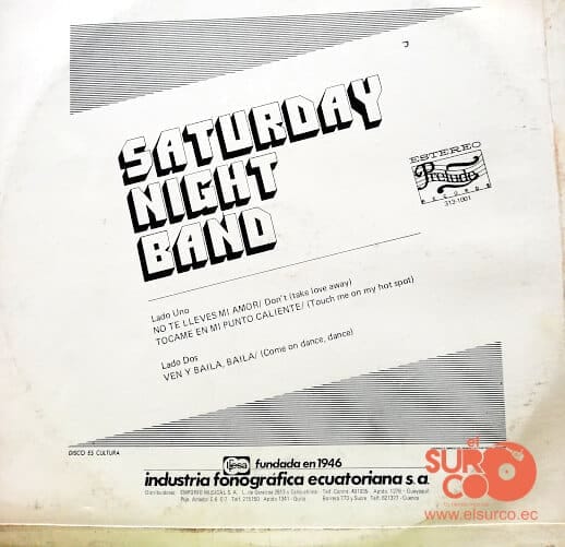 Disco de Vinilo LP Saturday Night Band - Come On Dance, Dance | El ...