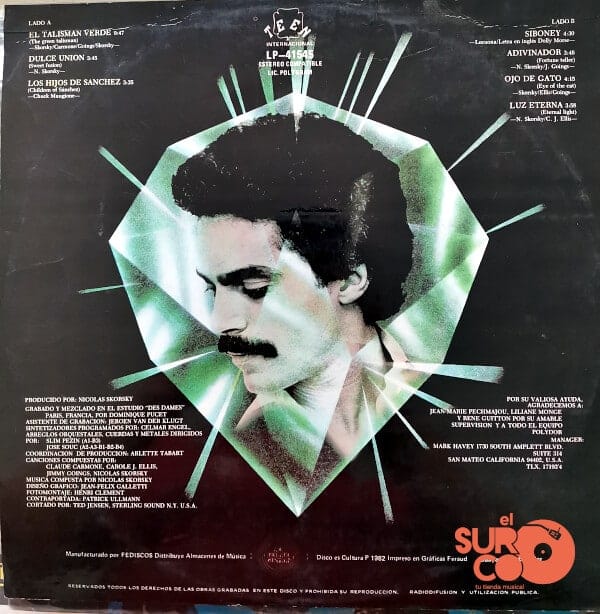 Disco de Vinilo Jimmy Goings & Santa Esmeralda - Green Talisman | El ...