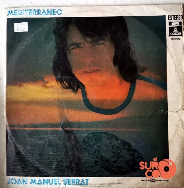 Disco de Vinilo Joan Manuel Serrat - Mediterráneo | El Surco Ecuador